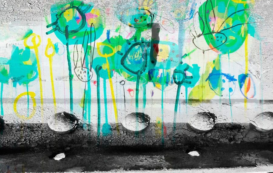 Artist: Mirna Sišul Free Shipping LARGE ABSTRACT PRINT of - Etsy