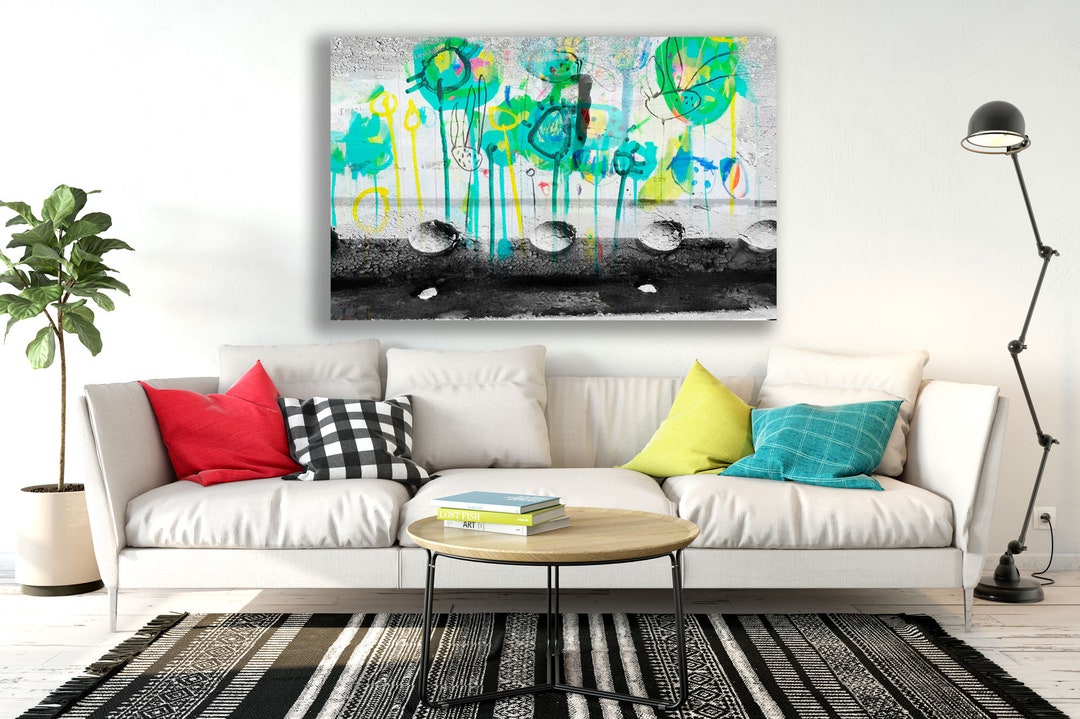 Artist: Mirna Sišul Free Shipping LARGE ABSTRACT PRINT of - Etsy