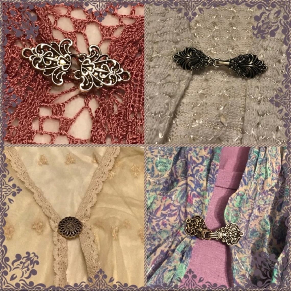 Sweater Guard Sweater Clip Cardigan Clasp Bolaro Clips - Etsy