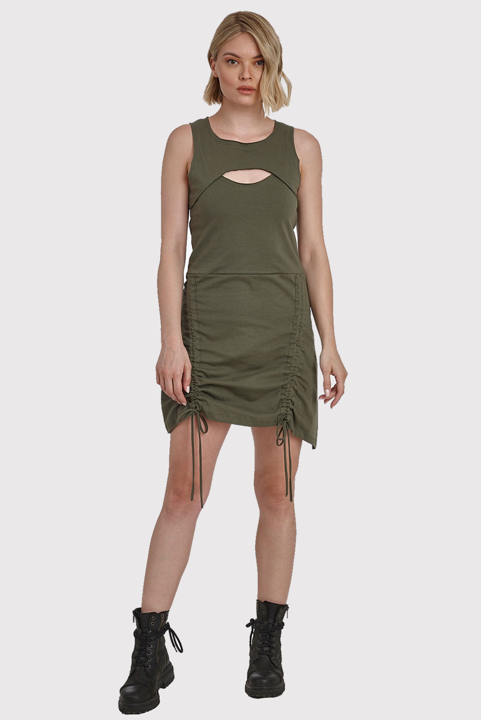 Amazona Scrunch up Dress - Etsy