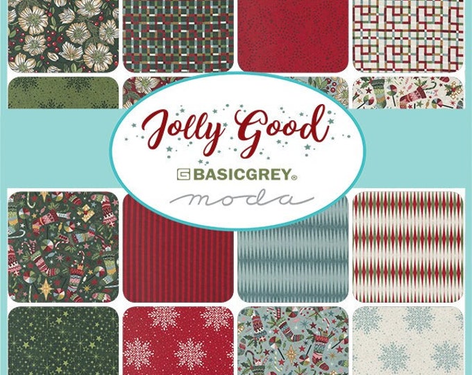 Moda Jolly Good Jelly Roll 2.5" Strips ~ Basic Grey ~ 100% Cotton ...