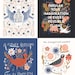 Moda Gingiber Birdsong Panel 36" X 44" ~ 100% Cotton Fabric ...