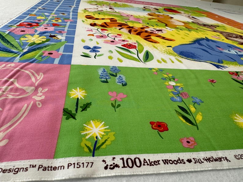 Jill Howarth 100 Aker Woods My Favorite Day 36" PANEL ~ Riley Blake ...