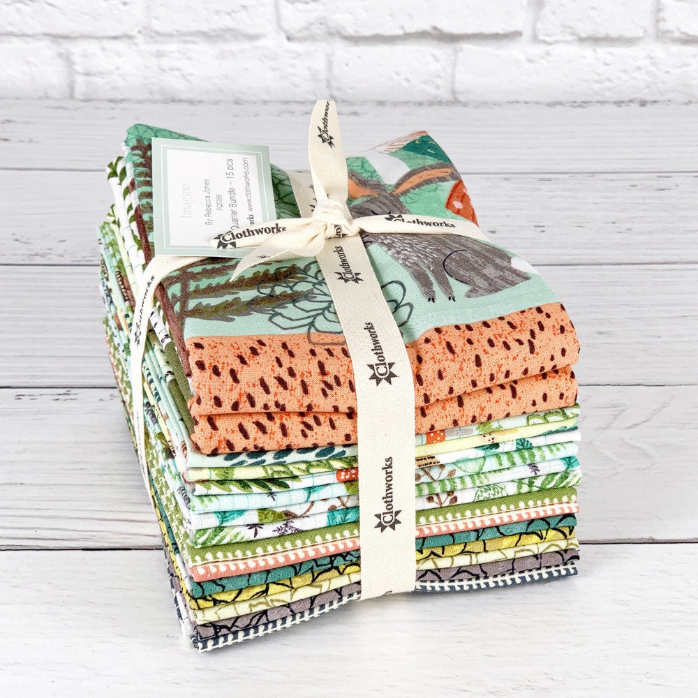 Clothworks Imagine Fabric by Rebecca Jones Pre-cut Bundle of - Etsy