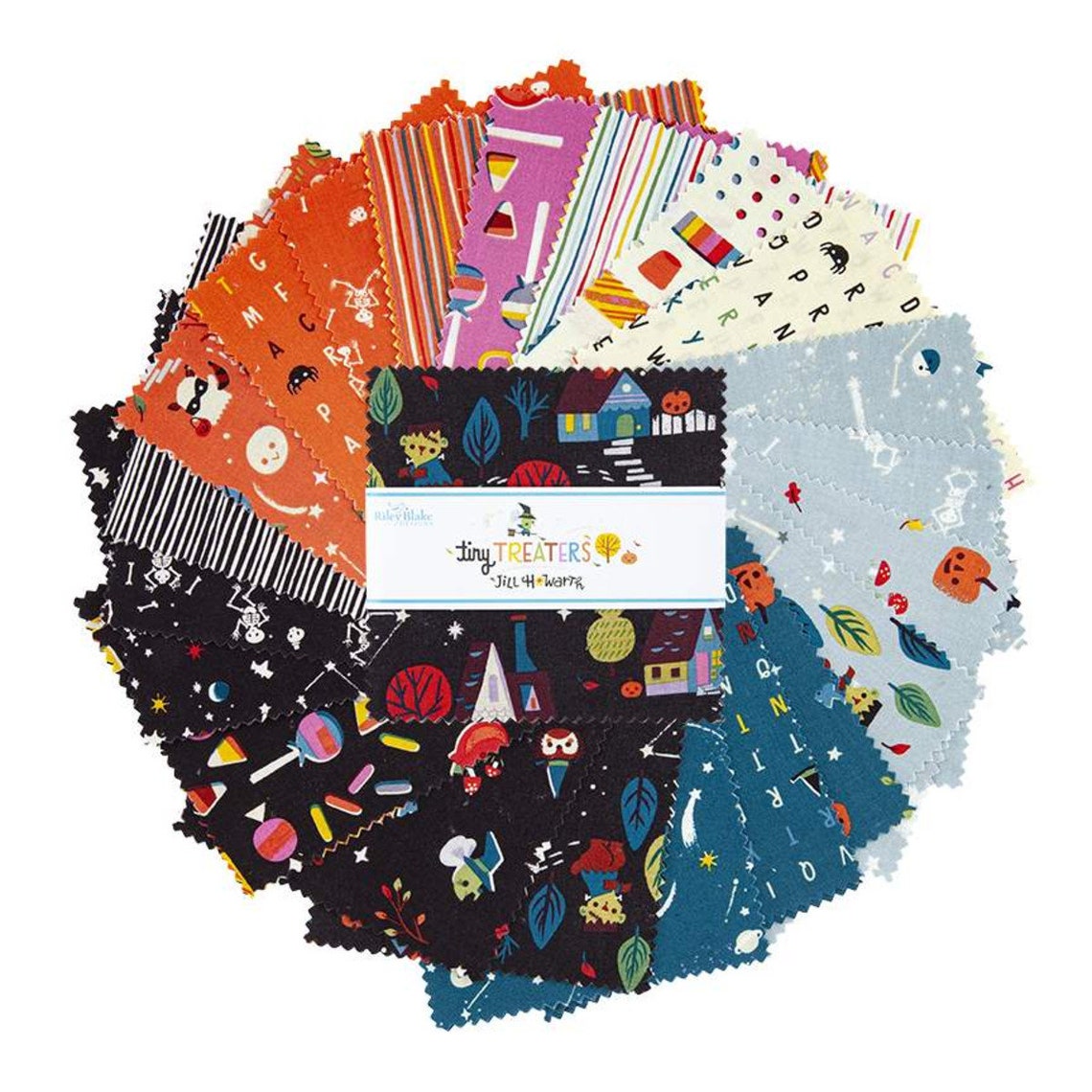 Jill Howarth Tiny Treaters by Riley Blake Designs ~ Pre-cut Fat Quarter ...