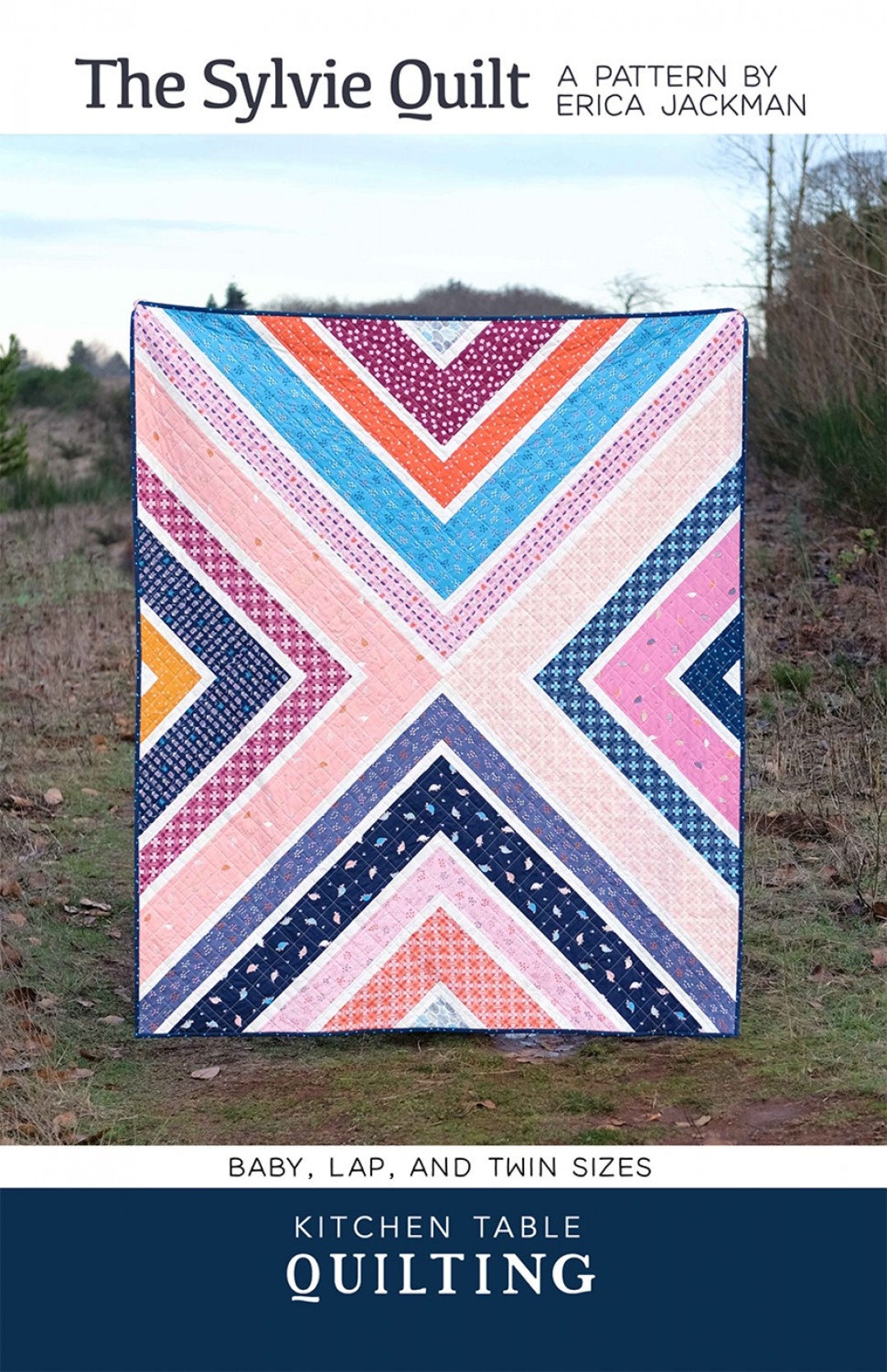 The Sylvie Quilt ~ A Pieced Quilt Pattern by Erica Jackman of Kitchen ...