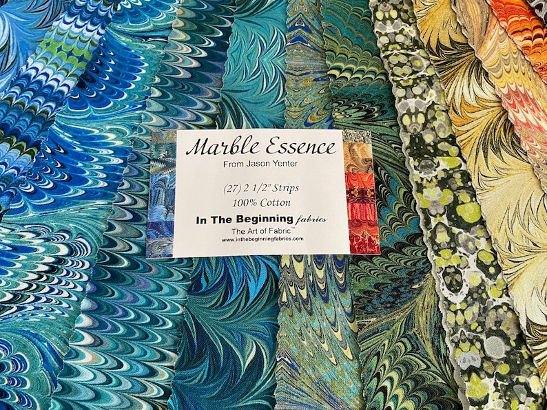 Marble Essence Fabric by Jason Yenter for in the Beginning - Etsy