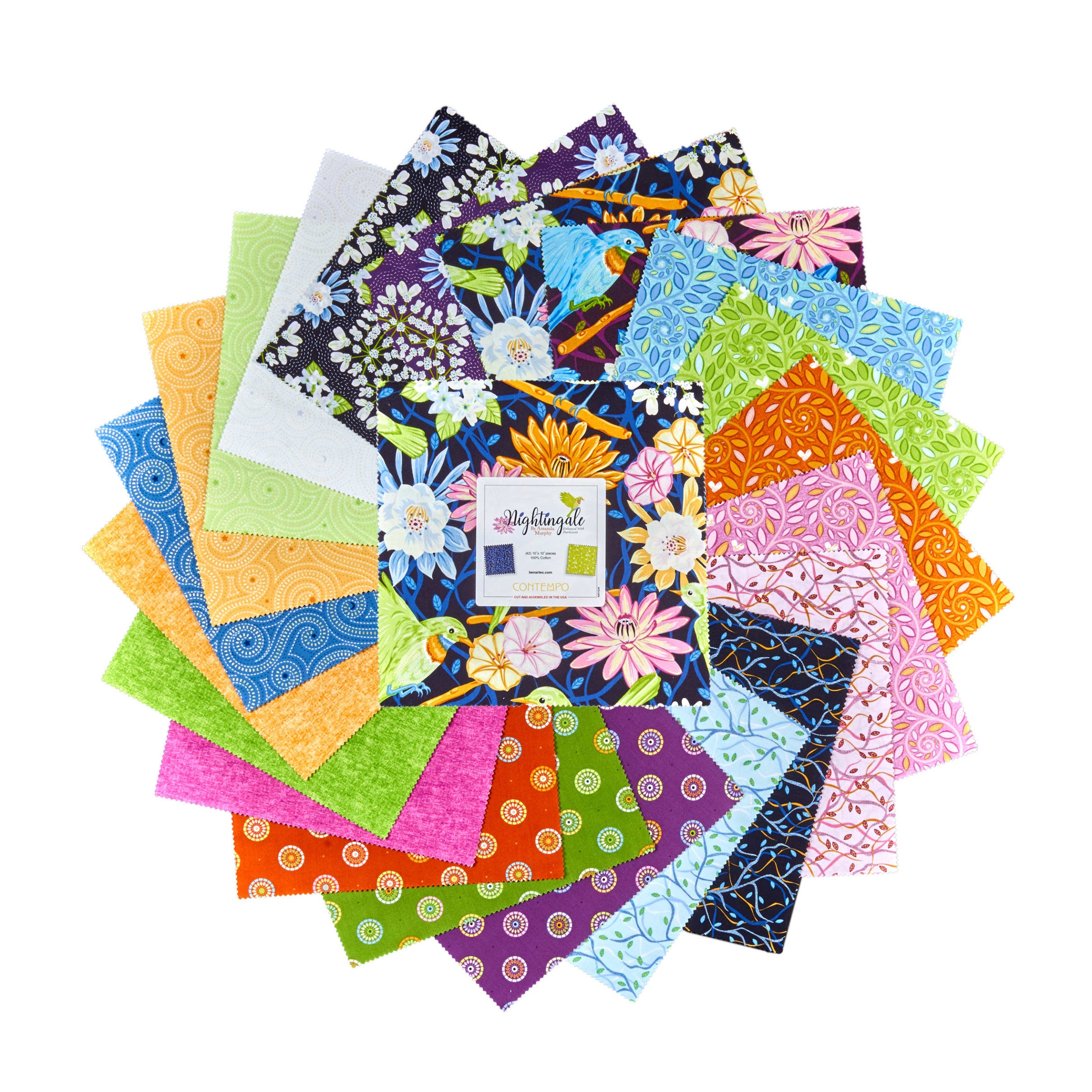 Amanda Murphy Nightingale by Benartex Fabrics Beautiful Bird | Etsy