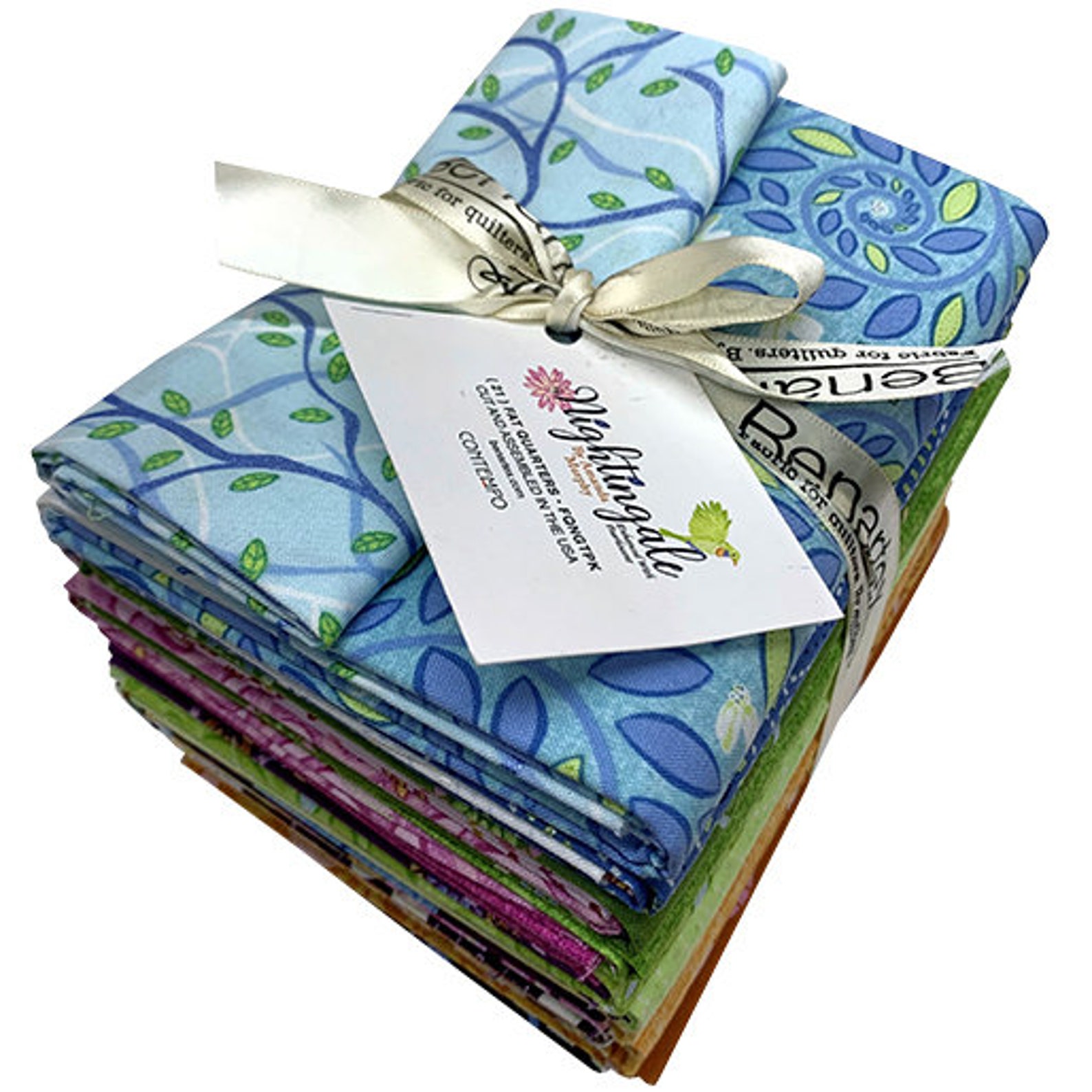 Amanda Murphy Nightingale by Benartex Fabrics Beautiful Bird | Etsy