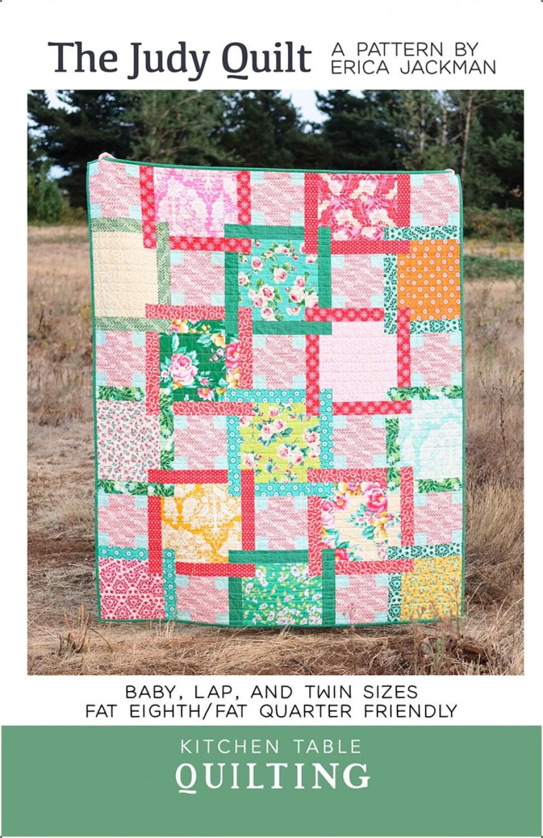The Judy Quilt ~ A Pieced Quilt Pattern by Erica Jackman of Kitchen ...