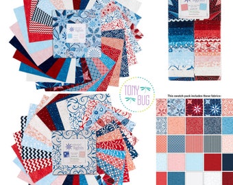 Red Layer Cake Fabric - Etsy