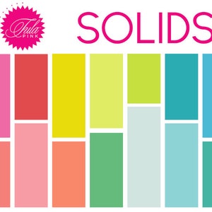 Tula Pink Designer Essentials SOLIDS Pre-cuts by Free Spirit ~ Charm ...