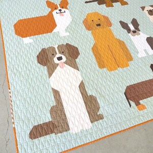 Dog Park ~ A Pieced Quilt Pattern by Elizabeth Hartman (EH-076 ...