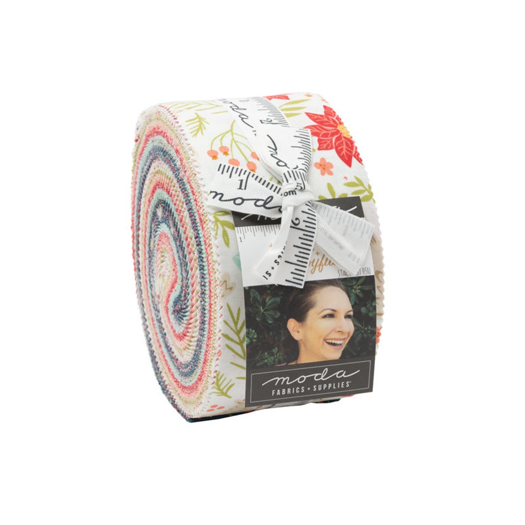 Moda Joyful Joyful Jelly Roll 2.5" Strips ~ Stacy Iest Hsu ~ 100% ...