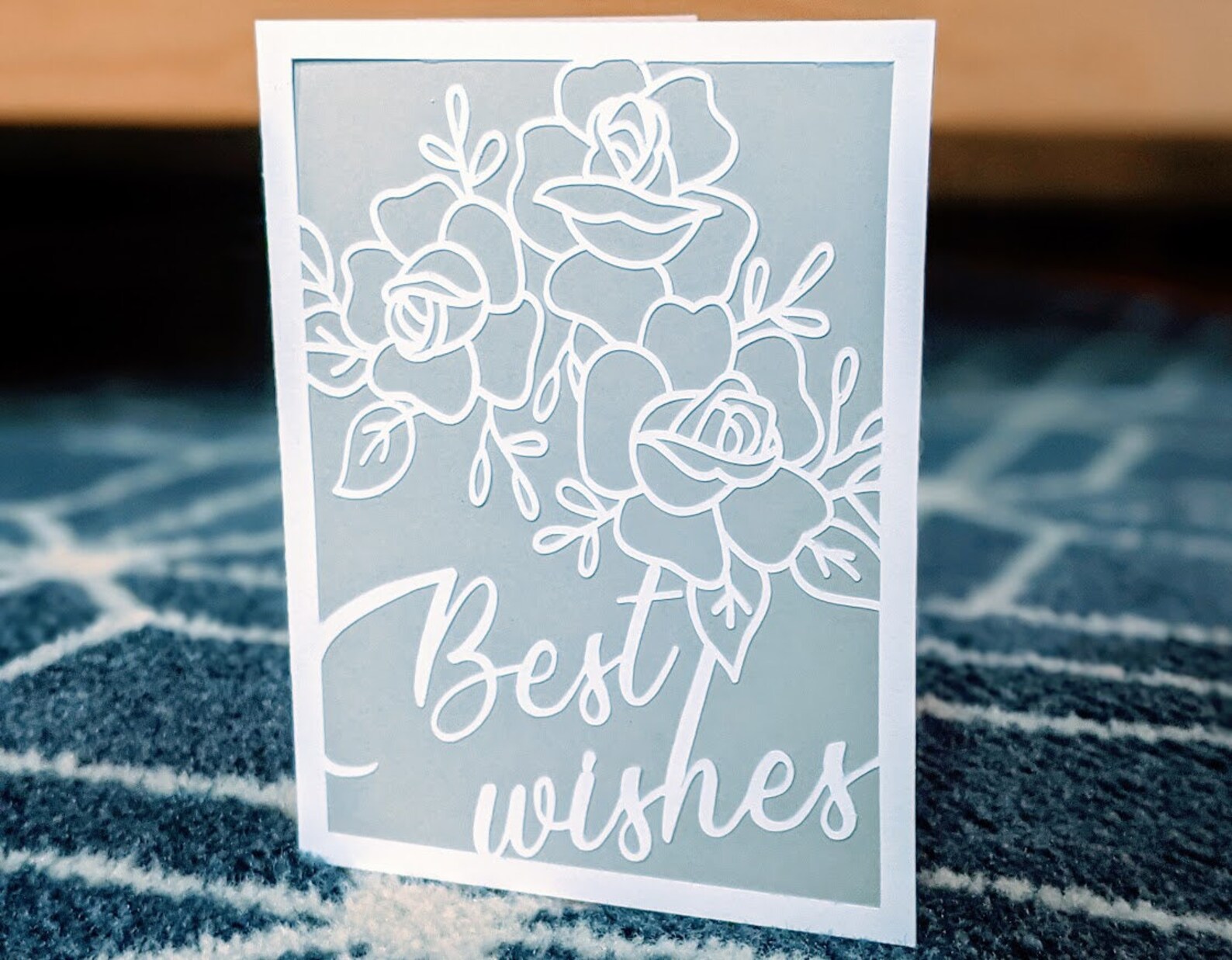 Best Wishes Greeting Card SVG Wedding Congratulations SVG - Etsy