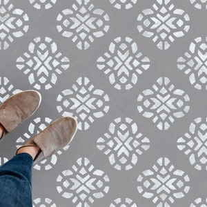 Portuguese Tile Stencil DOWNLOAD SVG - Spanish Tile SVG - All Over ...