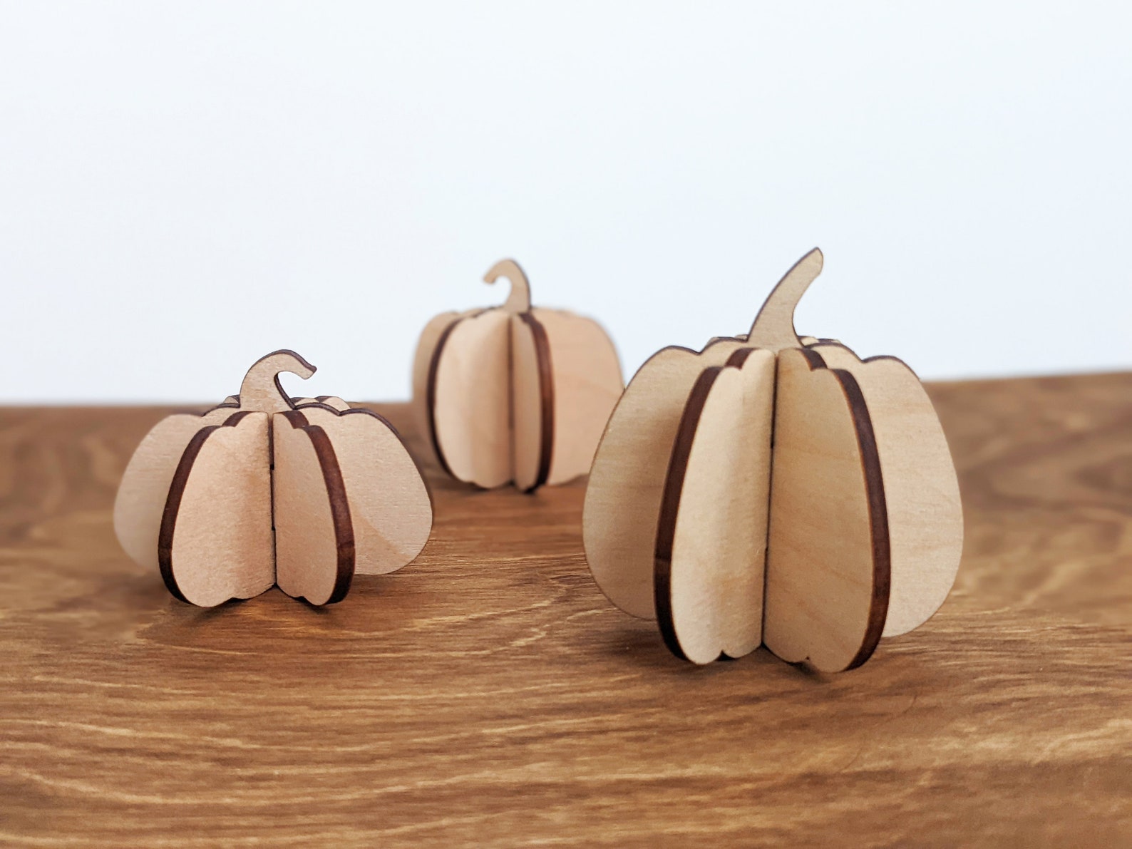 Set of 3D Pumpkin Laser Files - Cut File Pumpkins SVG - Glowforge ...