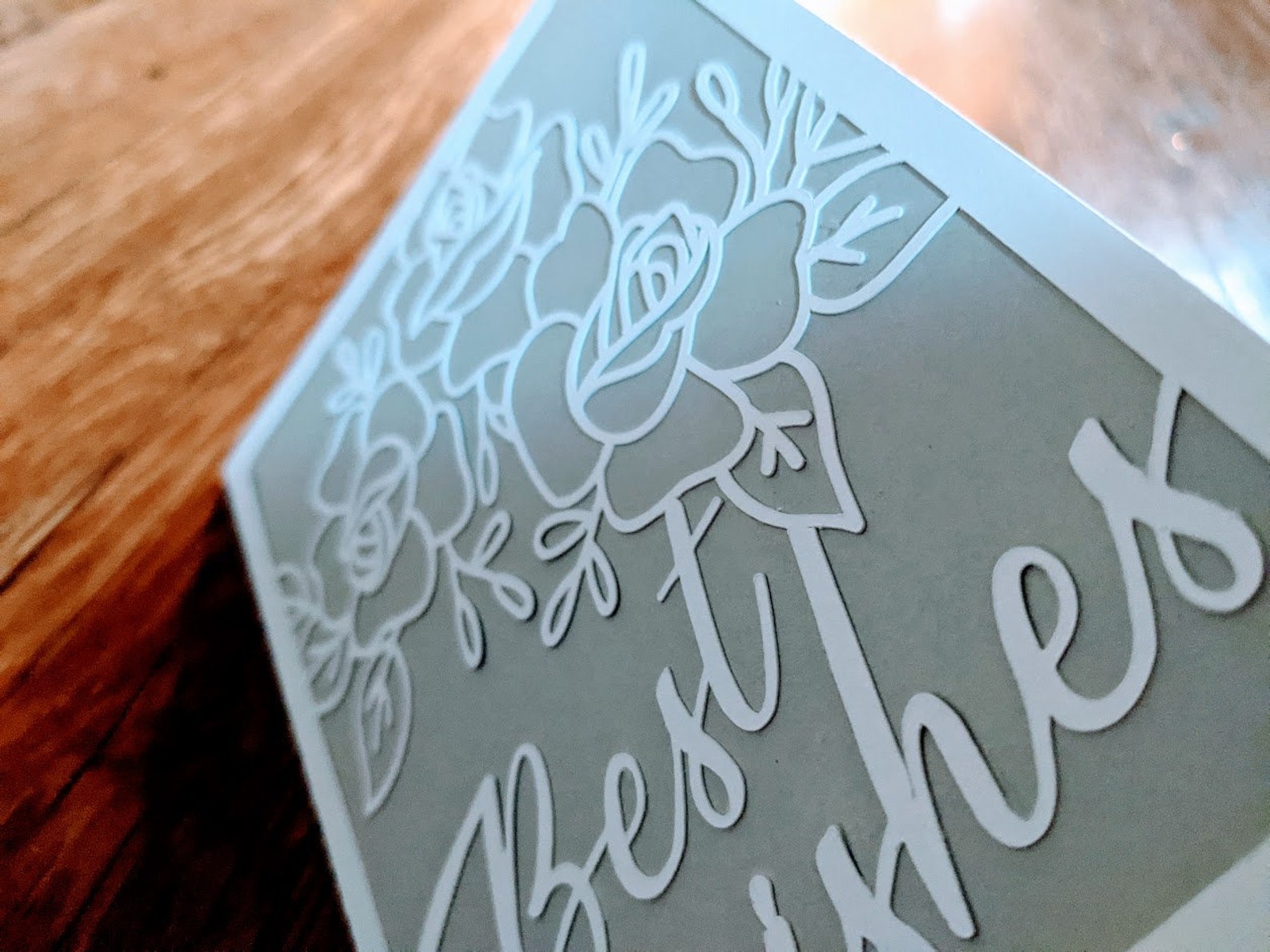 Best Wishes Greeting Card SVG Wedding Congratulations SVG - Etsy