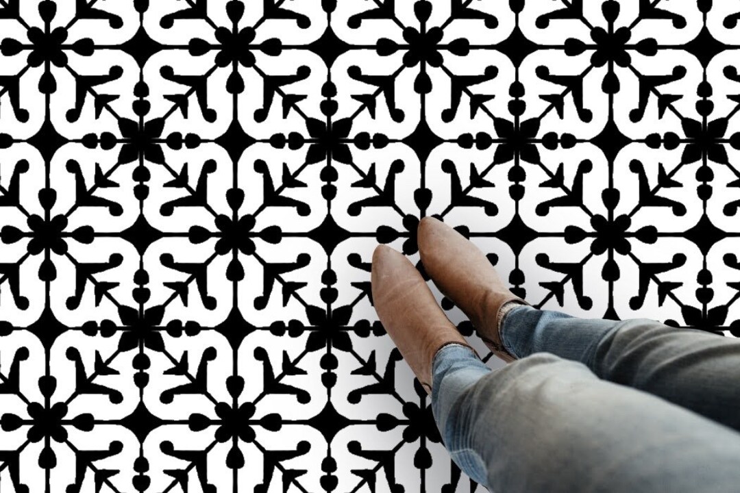 Scandinavian Tile Stencil DOWNLOAD SVG - Moroccan Tile SVG - Geometric ...