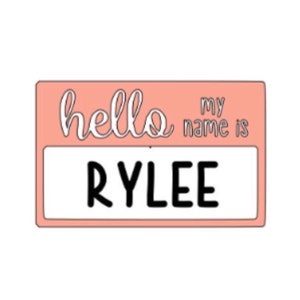 Hello My Name Is.. - Etsy