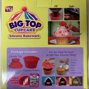 Silicone Giant Cupcake Mold, Birthday Party Cakes, Cupcake Mold, Candle ...