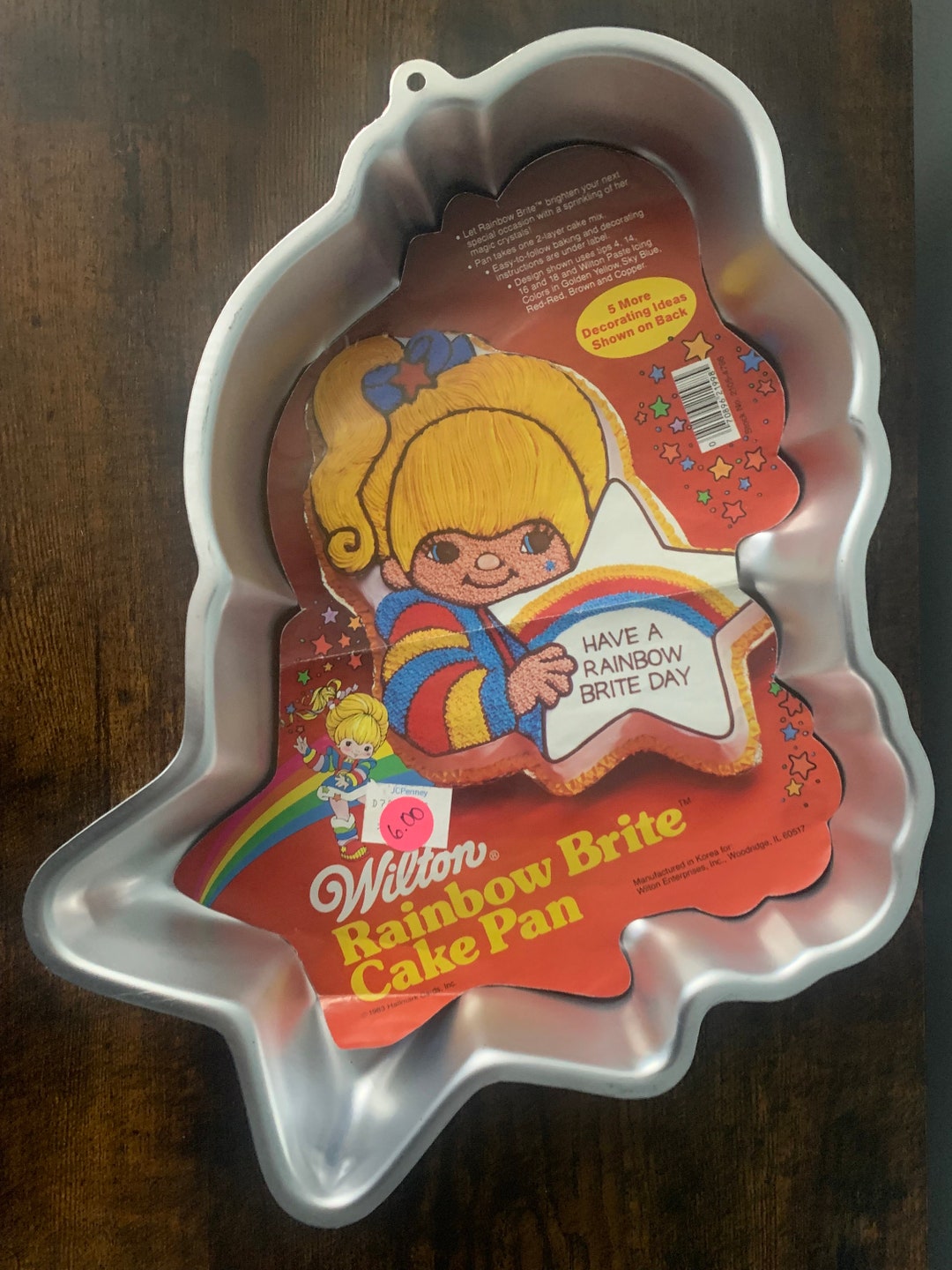Wilton Rainbow Brite Cake Pan,vintage 1983 New Condition - Etsy