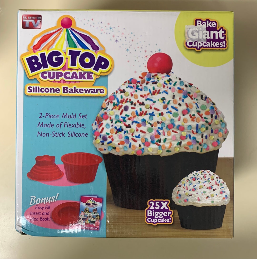 Silicone Giant Cupcake Mold, Birthday Party Cakes, Cupcake Mold, Candle ...