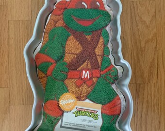 Teenage Mutant Ninja Turtles 1990 Wilton Mini Cake Pans - Etsy