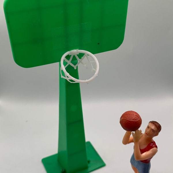 Basketball Hoop Cake Topper - Etsy