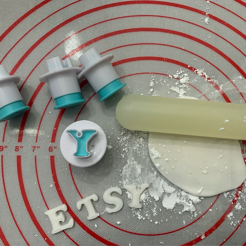 Alphabet Fondant Cutters - Etsy