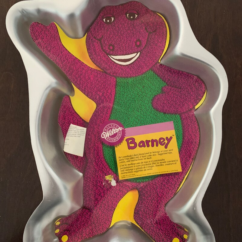 Barney Cake - Etsy