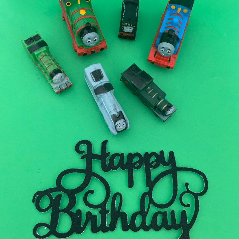 Thomas Cake Topper - Etsy