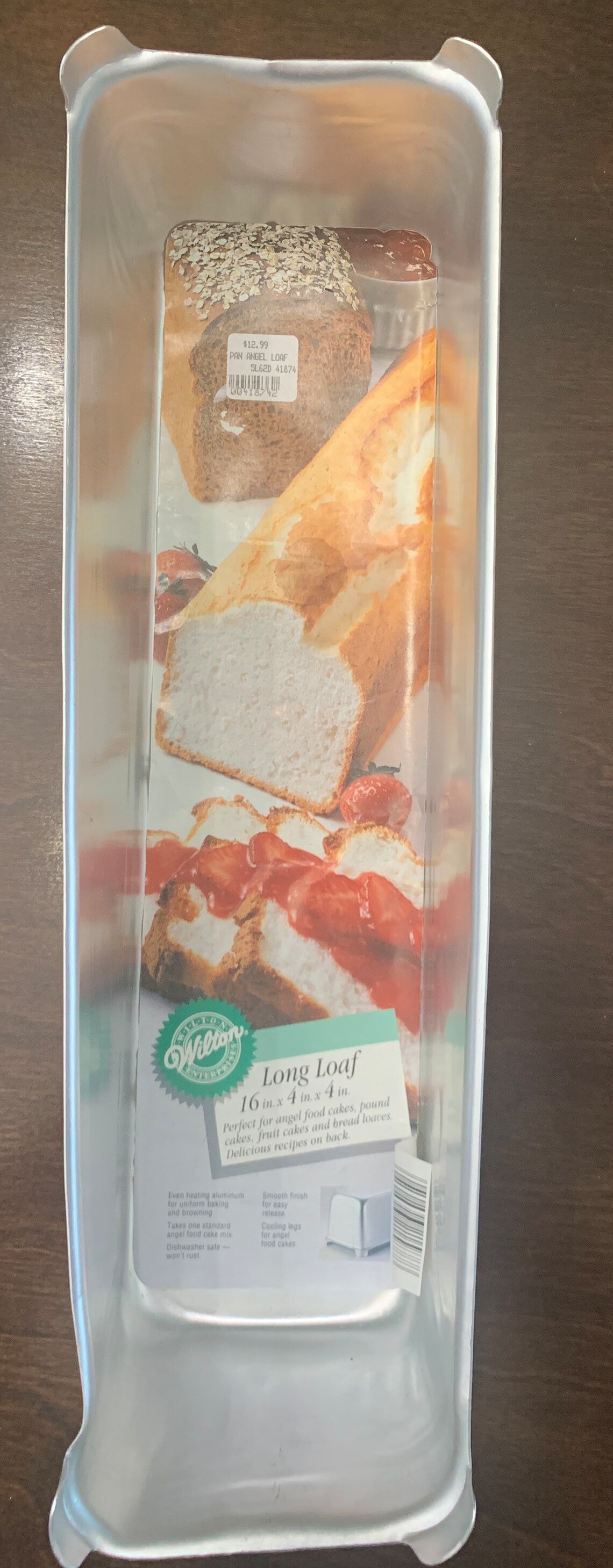 Vintage Wilton 16 Inch Loaf Pan Makes Angel Food Cake Large - Etsy