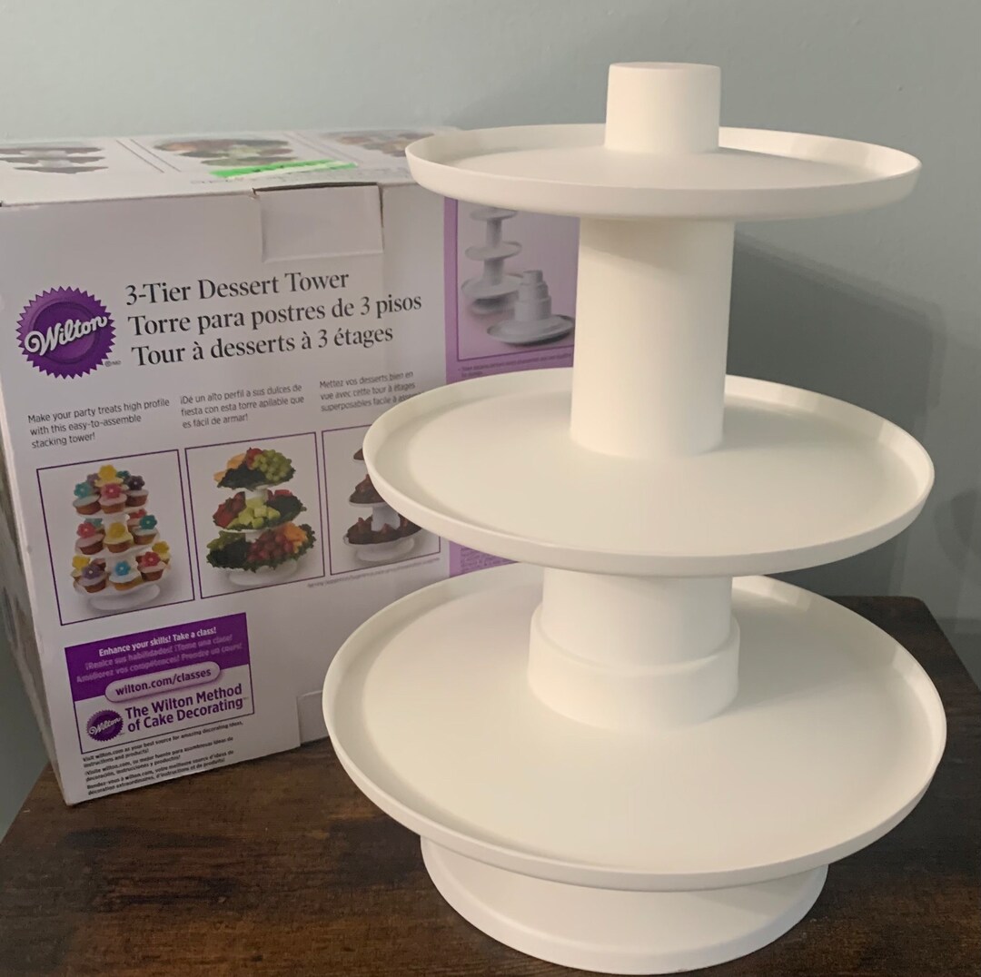 Wilton 3 Tier Dessert Tower, Party Centerpiece, Cupcake Holder. - Etsy