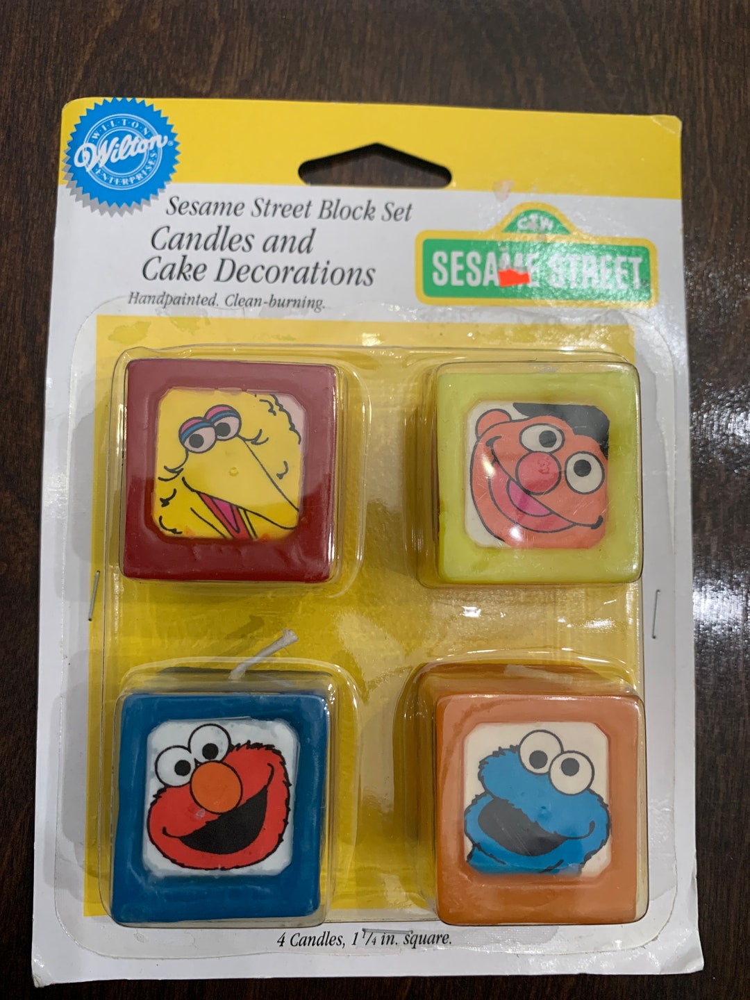 Wilton Vintage Sesame Street Block Set Candles and Cake Decorations - Etsy