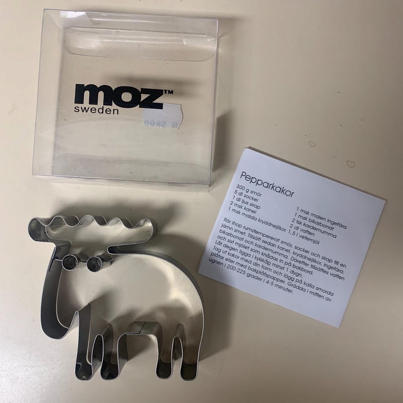 Moose Cookie Cutter - Etsy