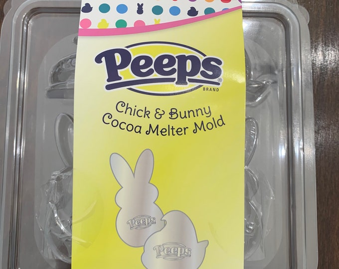 Peeps Chick & Bunny Mold, Cocoa Melter and Mold, Peeps Bunny Mold ...