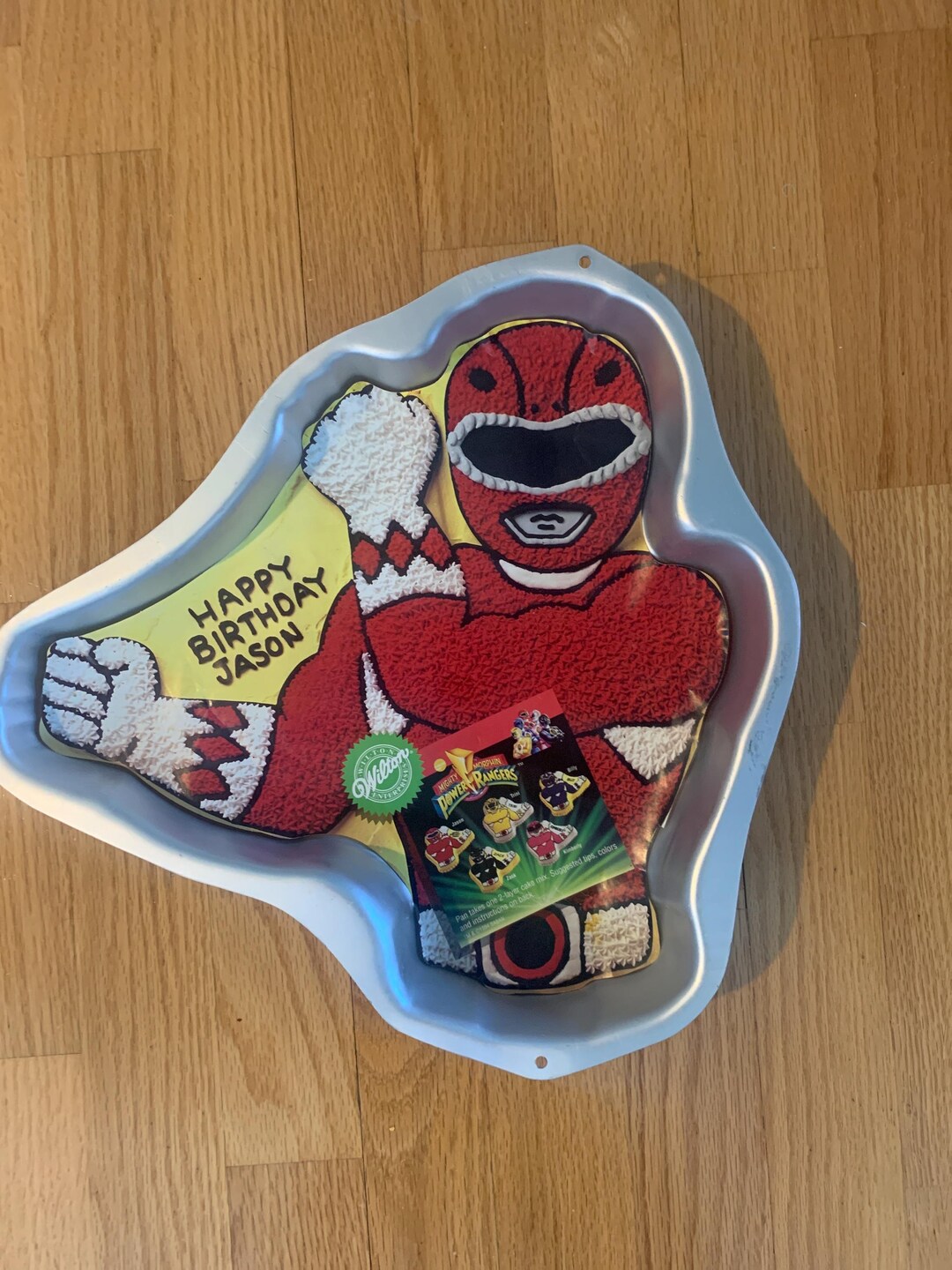 The Power Rangers Cake Pan Vintage Wilton - Etsy