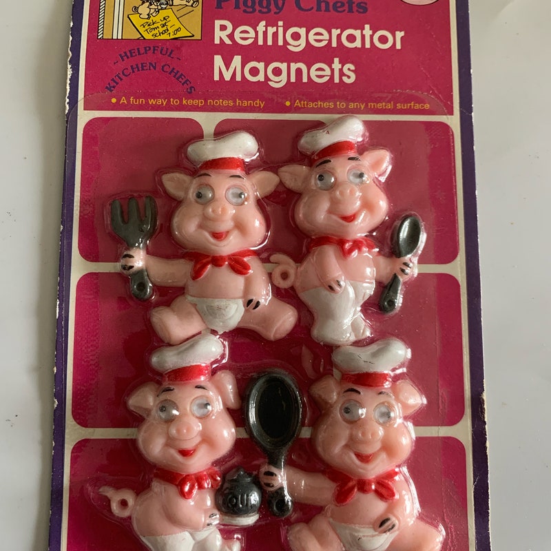 Pig Magnets - Etsy