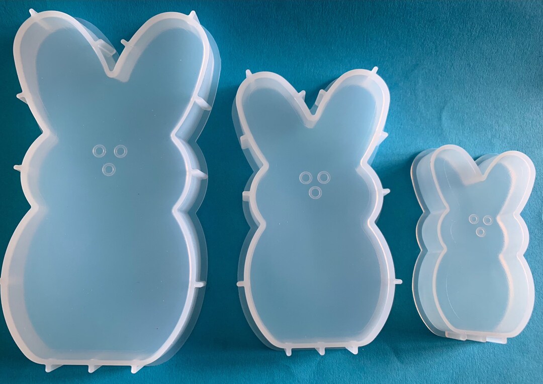 Silicone Molds Bunny Peeps Bunny Molds Candle Molds Soap - Etsy