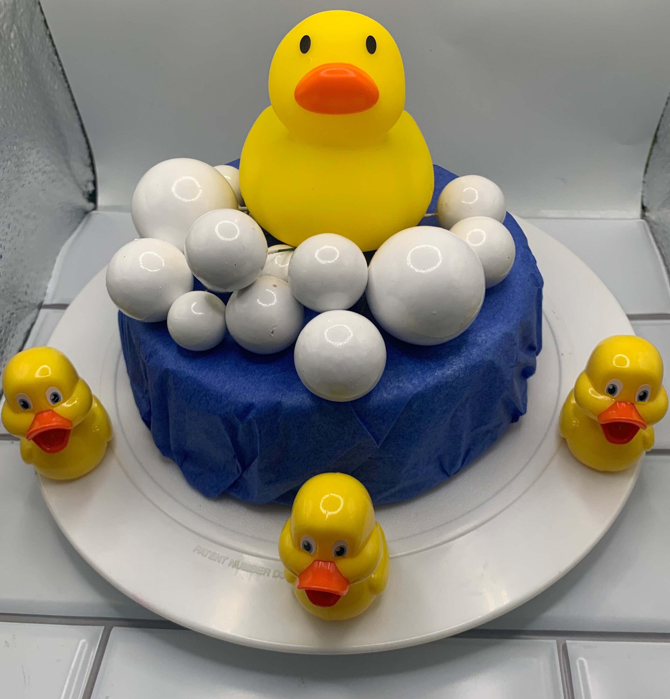 Rubber Duck Sheet Cake