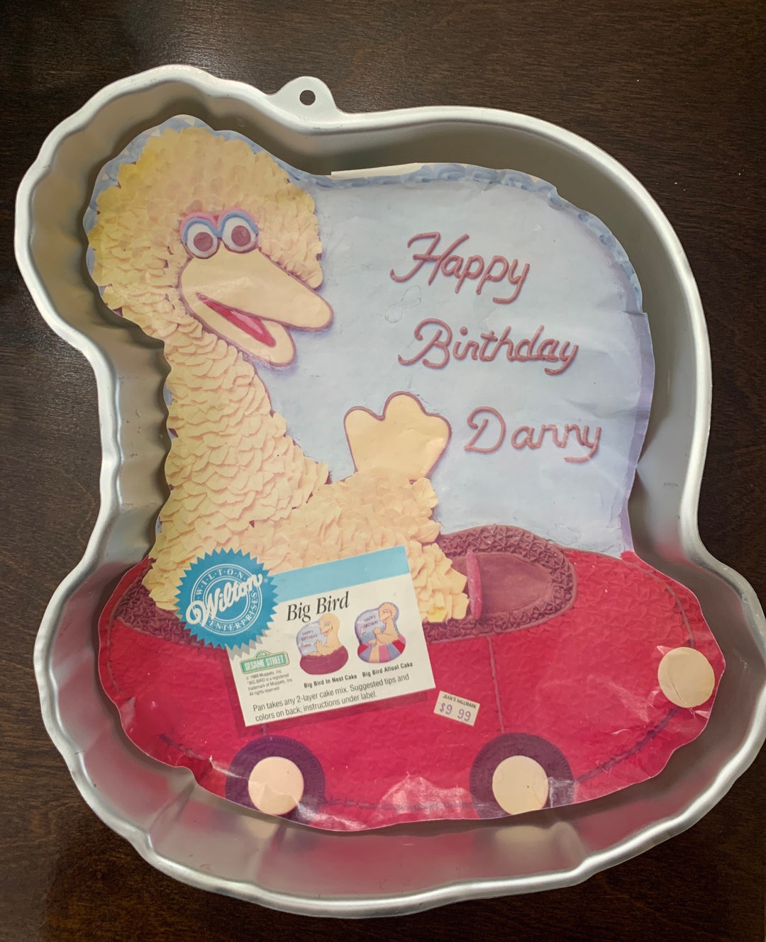 Wilton Vintage Big Bird Cake Pan, Big Bird in a Nest Cake, Cake ...