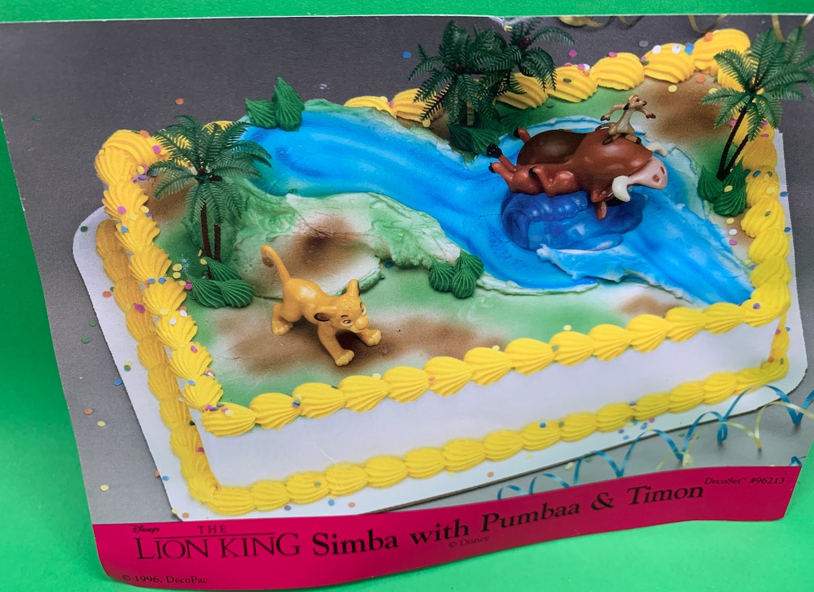 Lion King Simba Cake Topper/disney Lion King Decopac Cake | Etsy