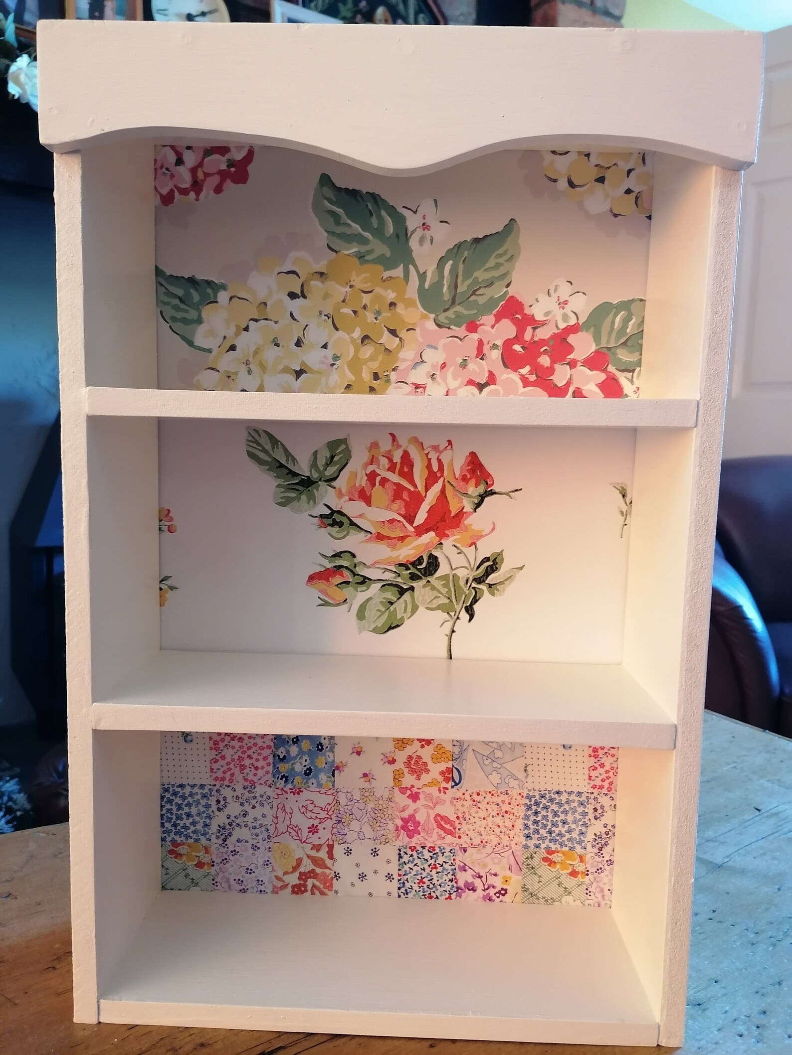 Large Wooden Shelf Unit Wall Freestanding Shelves Display Made | Etsy