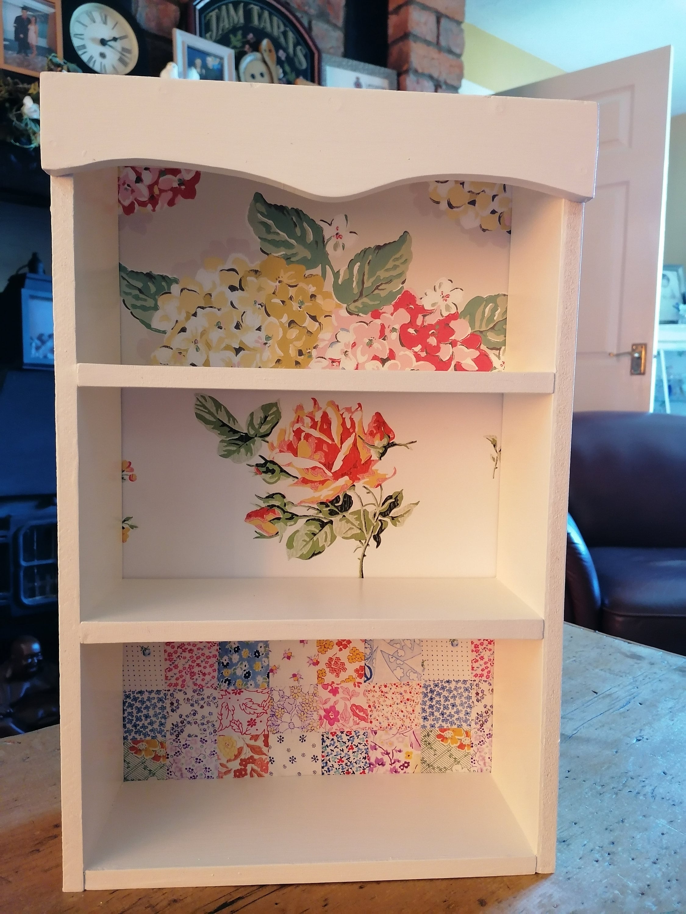 Large Wooden Shelf Unit Wall Freestanding Shelves Display Made | Etsy