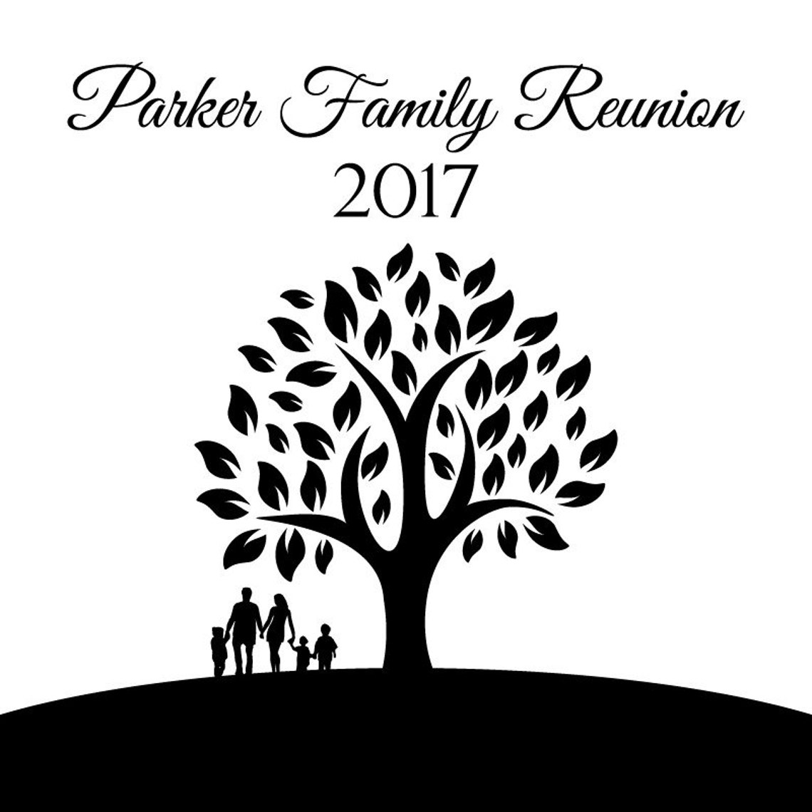 Family Reunion Backdrop Step And Repeat Birthday Banner Etsy Australia