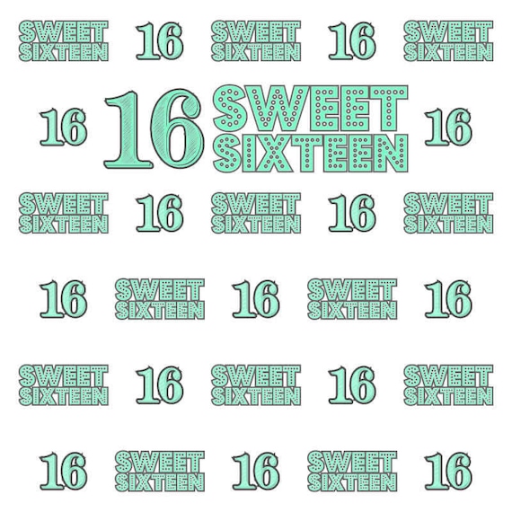 Sweet 16 Step and Repeat Birthday Banner Event Party | Etsy