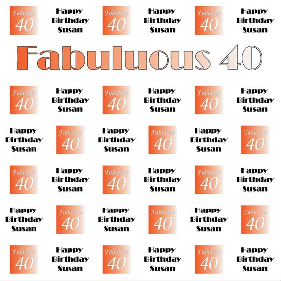 Happy Birthday Step and Repeat Birthday Banner Event - Etsy