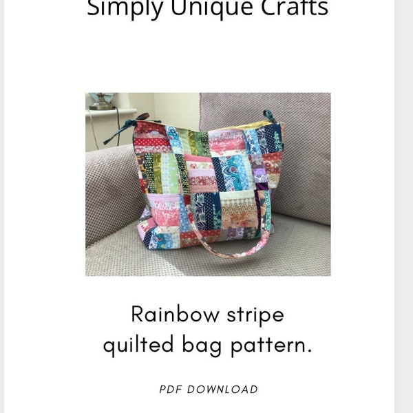 Shoulder Bag Pattern - Etsy