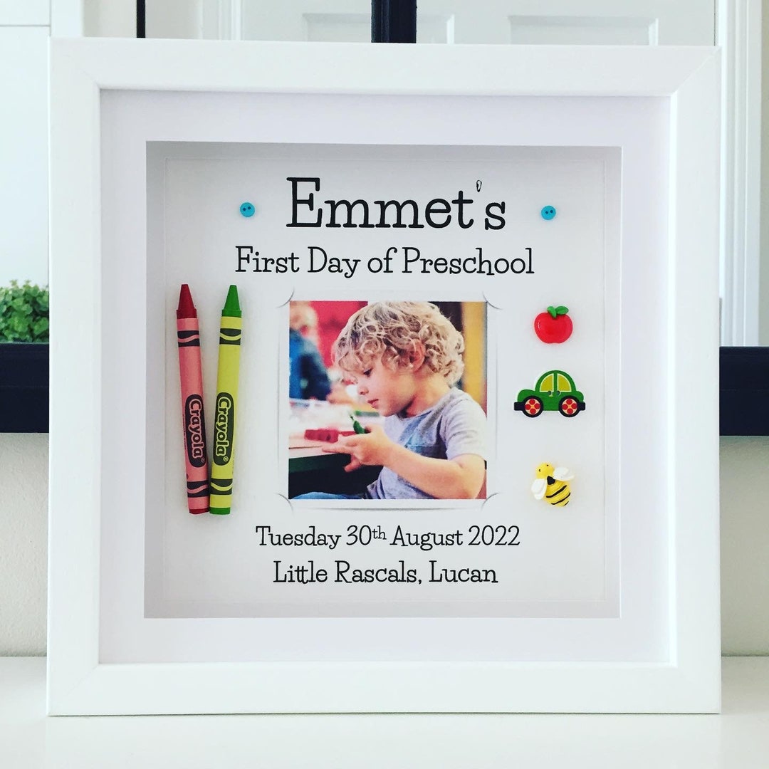 First Day of School Frame • Personalised School Frame • Childs New ...